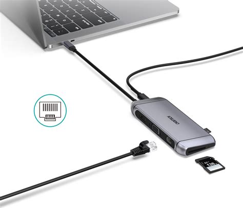 CHOETECH HUB M In USB C Docking Station Type C CityCenter