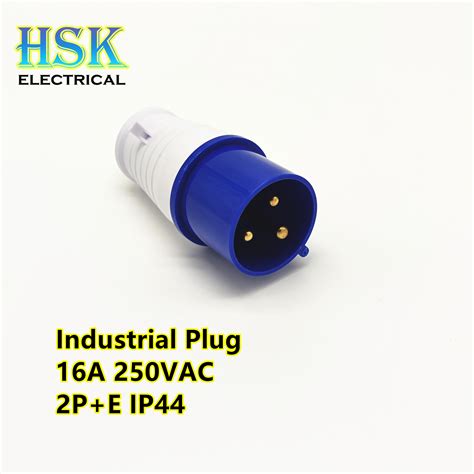 16a 2pe 250vac Ip44 Industrial Plug Industrial Socket Industrial Wall