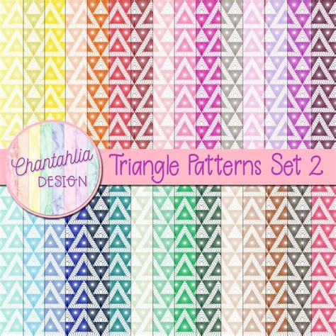 Free Digital Papers Featuring Triangle Patterns Designs Free Digital Scrapbooking Paper