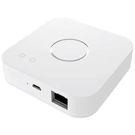Flip Design Zigbee Hub With App Control And 100m Range Linux Os