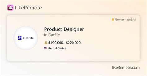 📩 Product Designer At 🏢 Flatfile Salary 💰190000 220000 📍remote