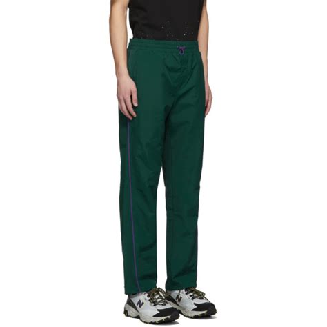 ADER Error Green Oblique Track Pants ADER Error