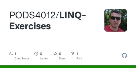 Github Pods4012linq Exercises