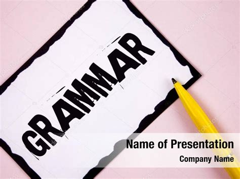 grammar powerpoint template grammar powerpoint background