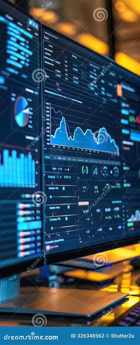 A Cloud Service Providers Dashboard On A Computer Screen Showing