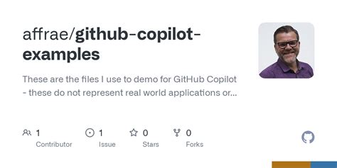 Github Affrae Github Copilot Examples These Are The Files I Use To Demo For Github Copilot