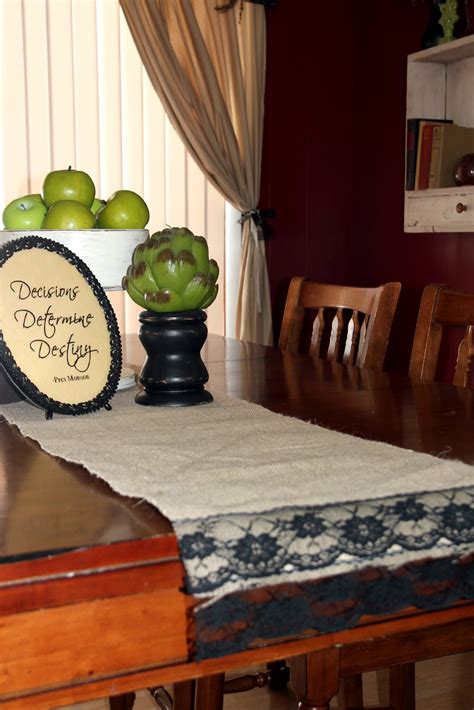 Drab To Fab Easy DIY Table Runner