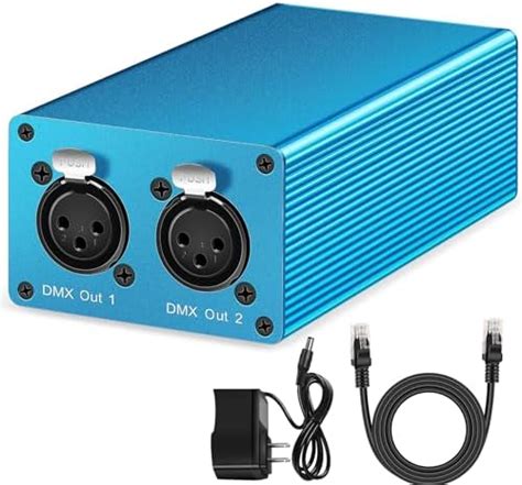 Showjockey Dual Network Ports Artnet To Dmx Controller Artnet Dmx Ethernet Lighting Showjockey Dual Network Ports Artnet To Dmx Controller Artnet Dmx Ethernet Lighting