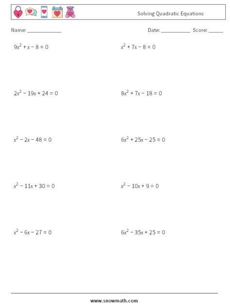 Linear Quadratic Systems Worksheet Pro Worksheet