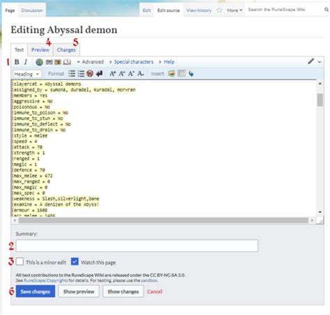 Helpeditingsource Mode Basics The Runescape Wiki