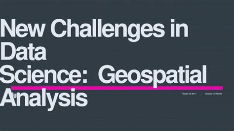 Pdf New Challenges In Data Science Geospatial Analysisnew Challenges In Data Science