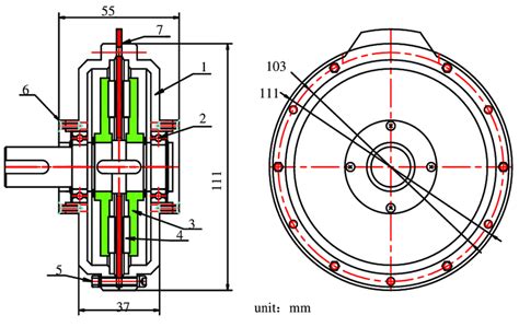 Structure Diagram Of Prototype Of A Printed Circuit Board Pcb Stator Download Scientific
