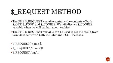 Form Handling Using Php Pptx