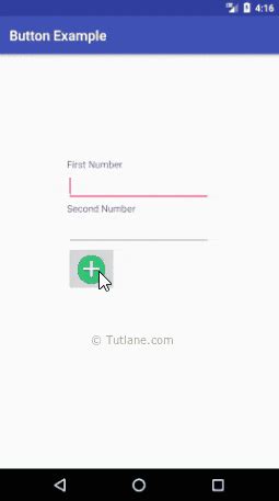 Android ImageButton With Examples Tutlane