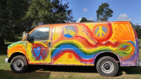 Its Repaint The Hippie Van Day Donna Fontenot