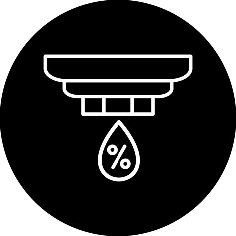 Humidity Sensor Vector Icon Style 22550307 Vector Art At Vecteezy
