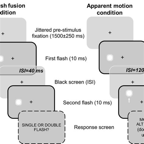Schematic Representation Of The Task Procedure With The Two Different Download Scientific