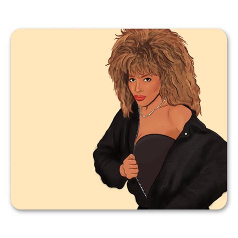 Tina Turner By The Queer Store Buy Mouse Mat On Art Wow