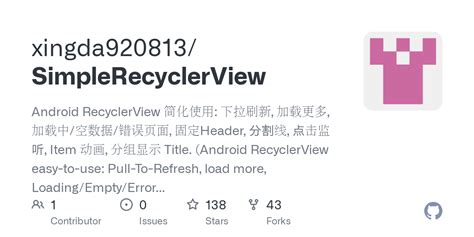 Github Xingda Simplerecyclerview Android Recyclerview