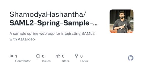 Github Shamodyahashanthasaml2 Spring Sample Web Application A Sample Spring Web App For