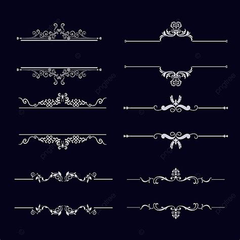 빈티지 장식 프레임 디자인 포도 수확 장식 에스 Png 일러스트 및 벡터 에 대한 무료 다운로드 Pngtree