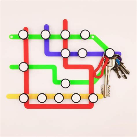 mini metro key holder sparks3d
