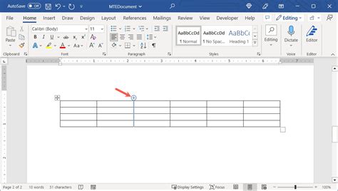How To Create And Customize Tables In Microsoft Word Make Tech Easier