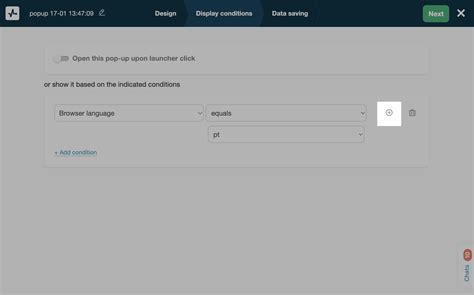 How To Set Up A Pop Up Display Scenario SendPulse
