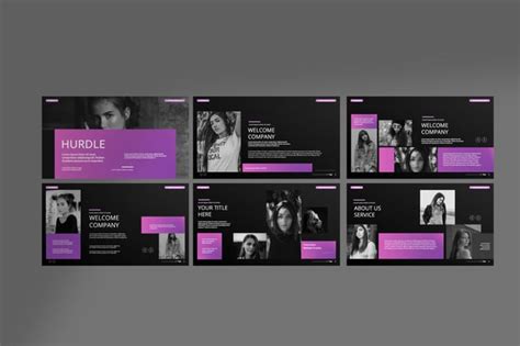 Hurdle Powerpoint Template Incl Minimal And Abstract Envato