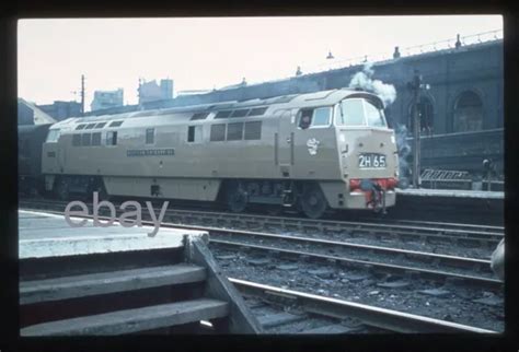 35mm Slide Class 52 Western D1000 At Wolverhampton Low Level 662