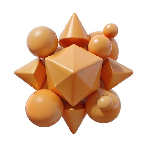 A Stack Of Orange Cubes With One That Says Quot The Word Quot On The Top Premium Ai Generated Psd