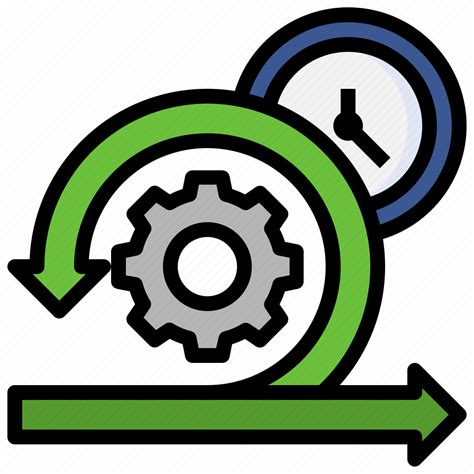 Scrum Agile Sprint Strategy Gear Icon Download On Iconfinder