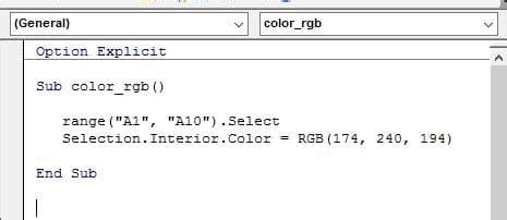 How To Use Vba Colorindex In Excel Excelbuddy Com