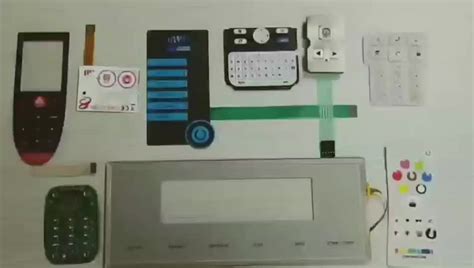 Push Button Membrane Keypad Waterproof Membrane Switch With Led Buy