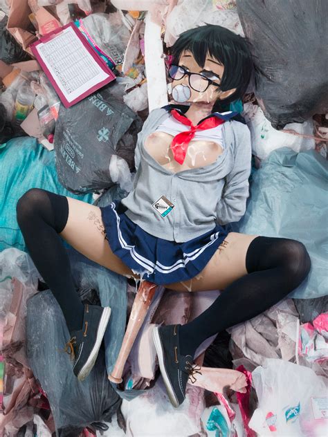 Rule 34 Black Hair Bloody Bat Body Writing Breasts Out Broken Glasses