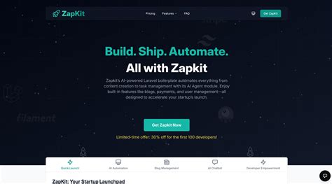 Best Laravel Starters And Boilerplates Lara Starters Saas Starters