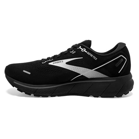 Brooks Mens Ghost 14 Gtx Black Black Ebony Running Bath