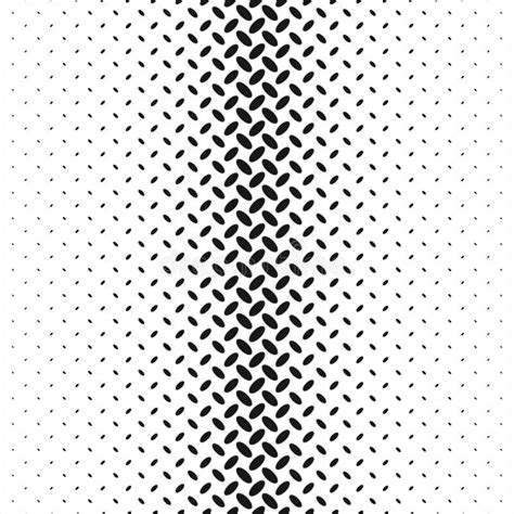 Monochrome Geometric Halftone Diagonal Ellipse Pattern Background Stock Vector Illustration Of