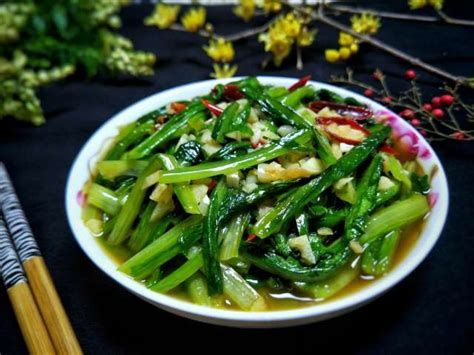 蒜蓉油麦菜图片大全 蒜泥 家常 第10页 大山谷图库