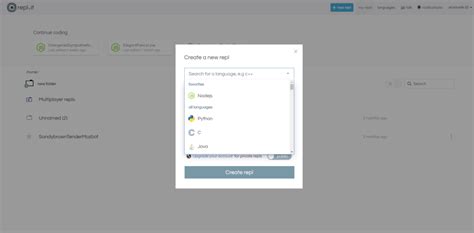 Replit Online Editor For Nodejs And Other Backend Languages