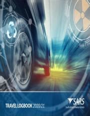 2020 21 SARS ELogbook Pdf INTRODUCTION Calculating A Travel Deduction If You Are In Receipt Of