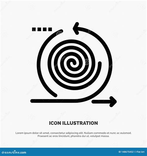 Business Cycles Iteration Management Product Line Icon Vector Stock