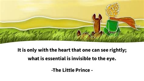 생텍쥐페리 어린 왕자 Chapter 21 가장 소중한 것은 눈에 보이지 않는다 영어 명대사 명문구 네이버 블로그