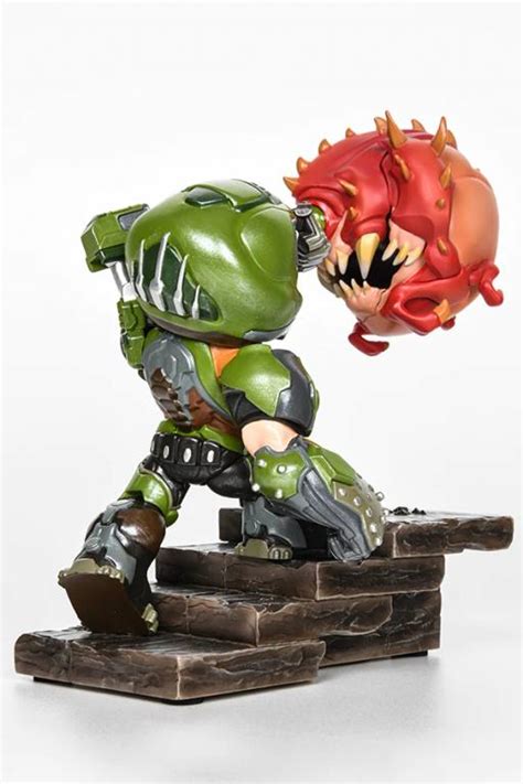 Mini Slayer VS Cacodemon Statue Doom Eternal Video Game Junk
