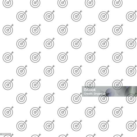 다양 한 아이콘 및 흰색 배경 평면 벡터 일러스트 레이 션에 기호 화살표 완벽 한 패턴으로 간단한 대상 개념에 대한 스톡 벡터