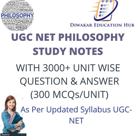 UGC NET Philosophy Study Notes E Books With Unit Wise Topic Wise Practice Question Answer