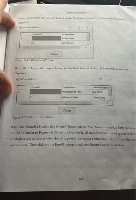 Solved Code In C Utilizing A Database Called Teachingdb 2