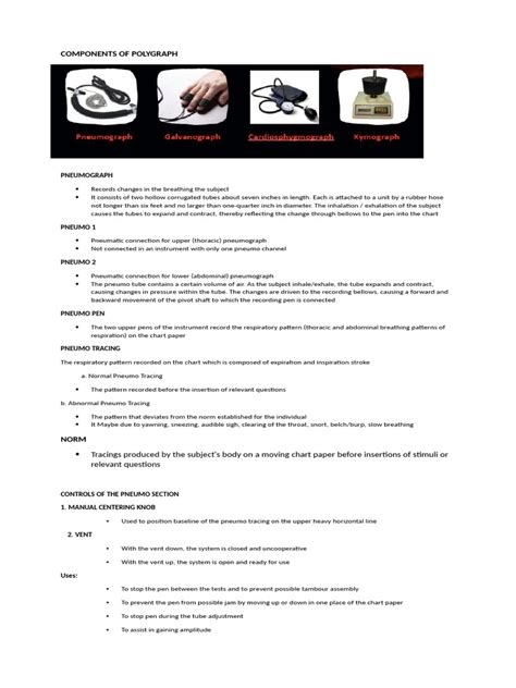 Components Of Polygraph Pdf