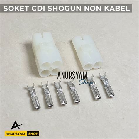 Shogun Cdi Socket Without Cable Socket Cdi Plus Skun Shopee Singapore