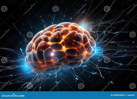 Neural Network Resembling The Complexity Of The Human Brain A Visual Representation Of The